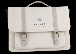 Pinseltasche aus Leinen - edle, praktische Ausstattung für Künstler